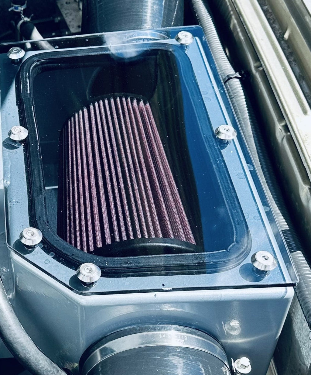 Nissan Patrol GU - Bonnet Entry Airbox (on its own) - To suit Fabwitz ...