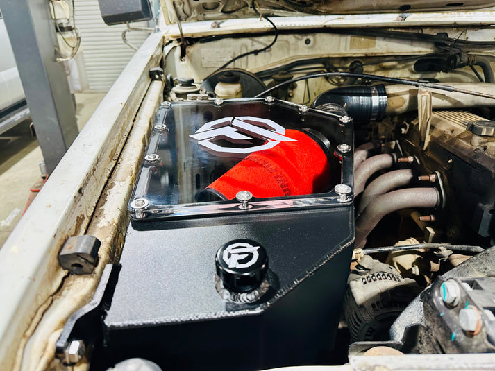 Toyota Landcruiser - HZJ 79 Series (1HZ Engine) - Clear Top Airbox/Int ...