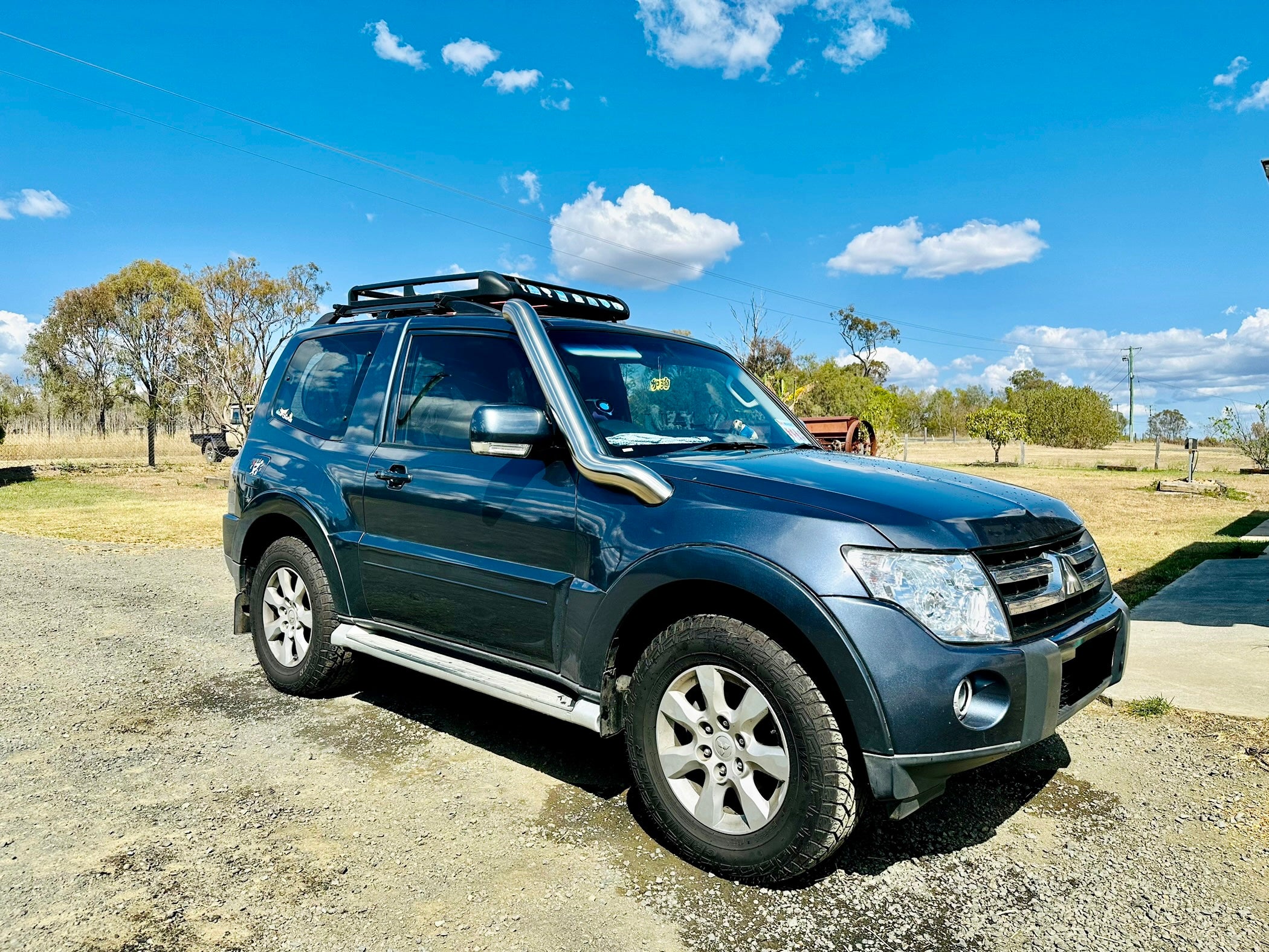 Mitsubishi Pajero (2006 – 2021) - (NS–NT-NW-NX models) 4" Snorkel ...