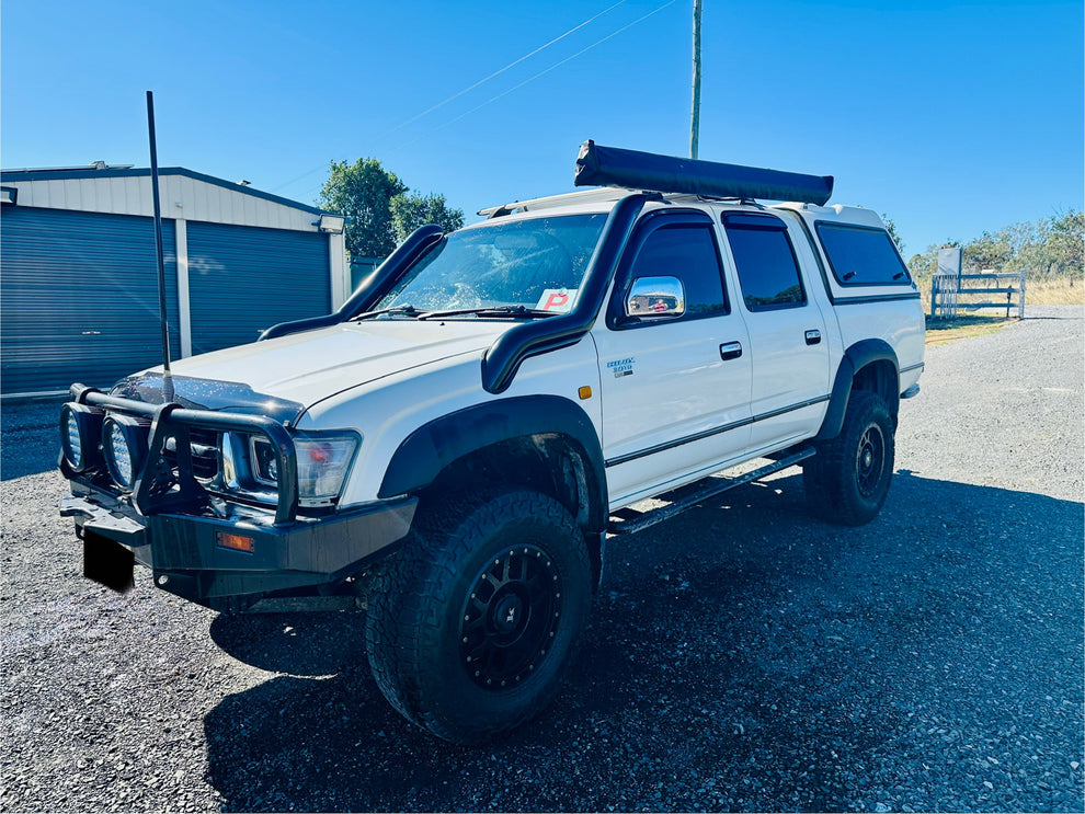 Toyota Hilux N60 LN167/KZN165 (1997-2004) DIESEL P/Side 4" DUAL Snorke ...