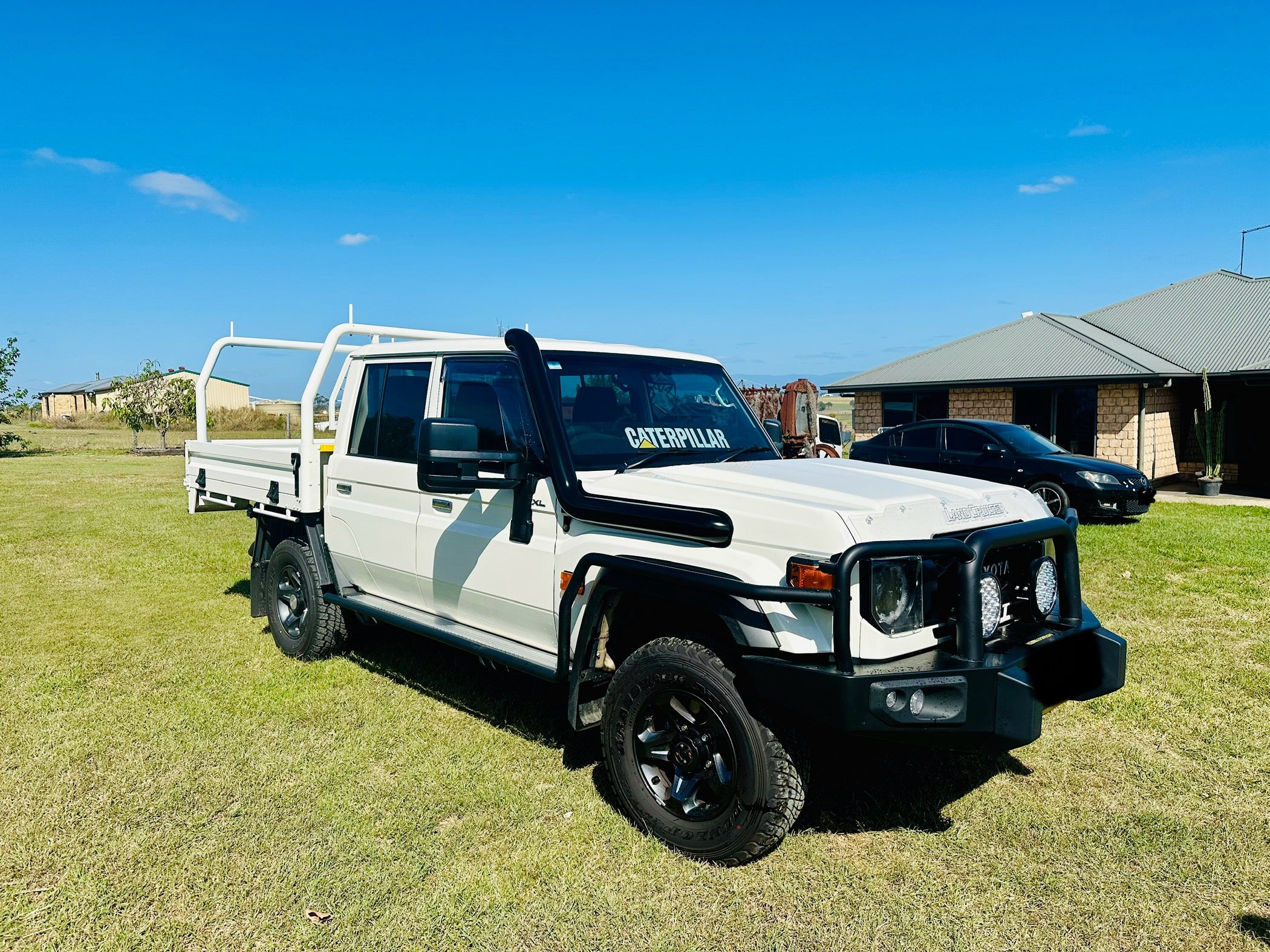 Toyota Landcruiser (2024-current) VDJ 70 Series 4" Snorkel + Clear Top ...