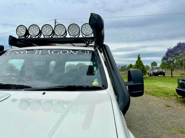 Toyota Prado 120 Series 4" DUAL Short Entry Snorkels – Fabwitz Industries