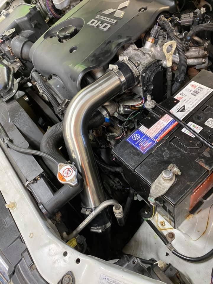 Mitsubishi Triton MN - Intercoolers Pipe Work – Fabwitz Industries