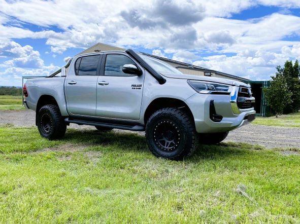 Toyota Hilux N80 - (2015 & Onward) - Short Entry DUAL Snorkels - Basic ...
